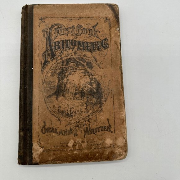 Other | Hb Antique First Book In Arithmetic Goff American Progressive ...